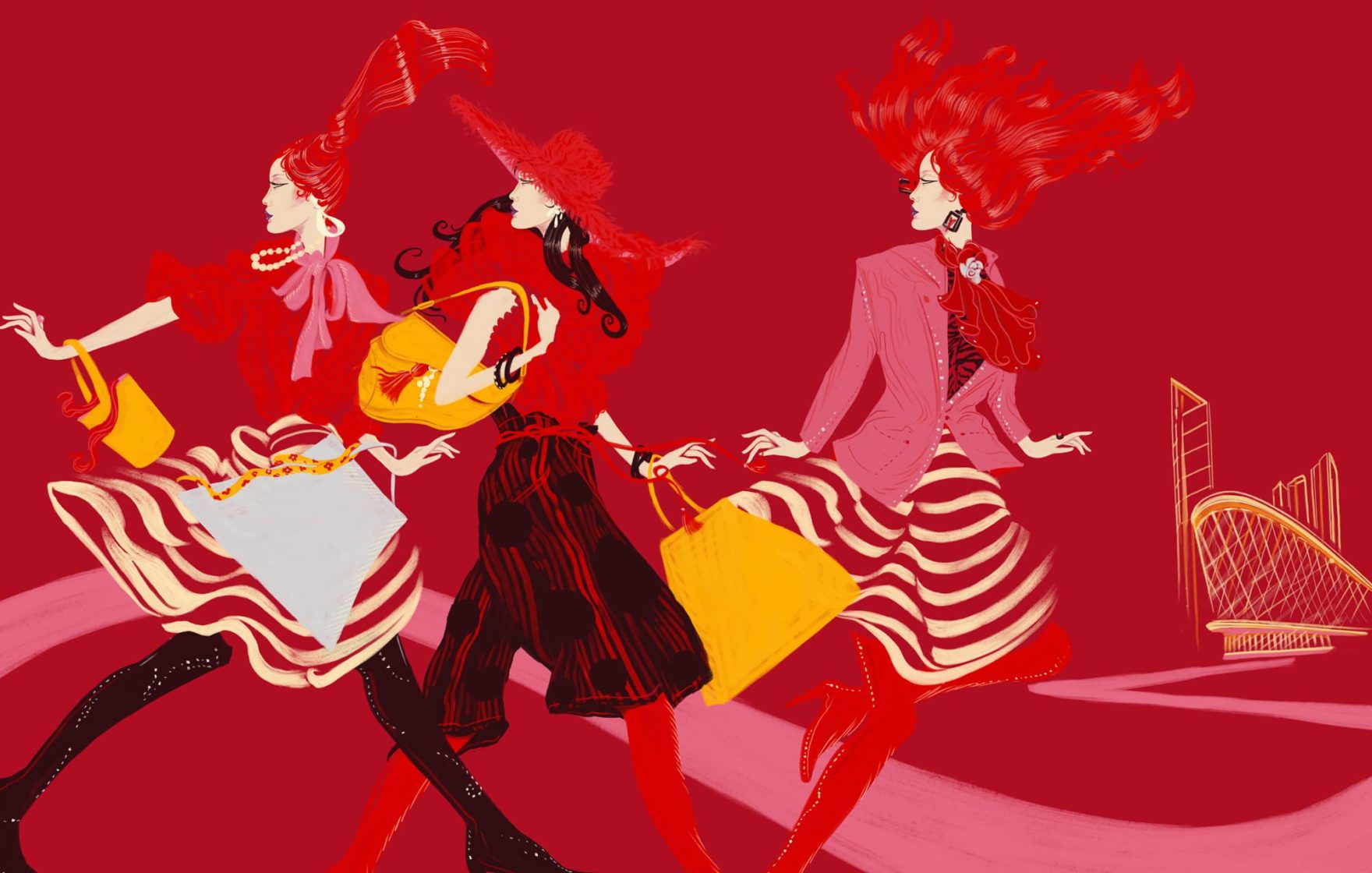 Fashion illustrator Spiros Halaris - Agent & Artists