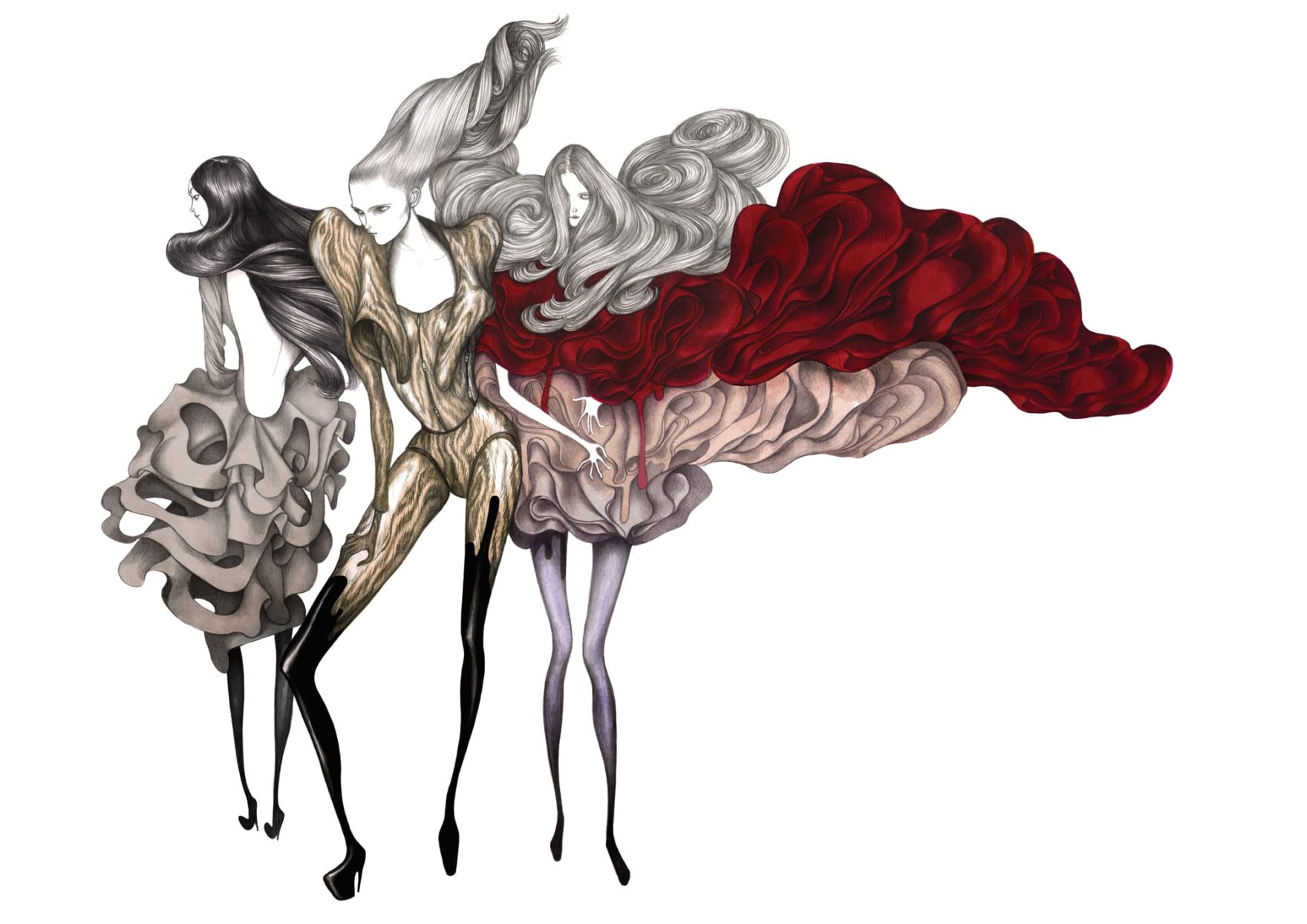 Fashion and beauty illustrator - Laura Laine - Agent & Artists